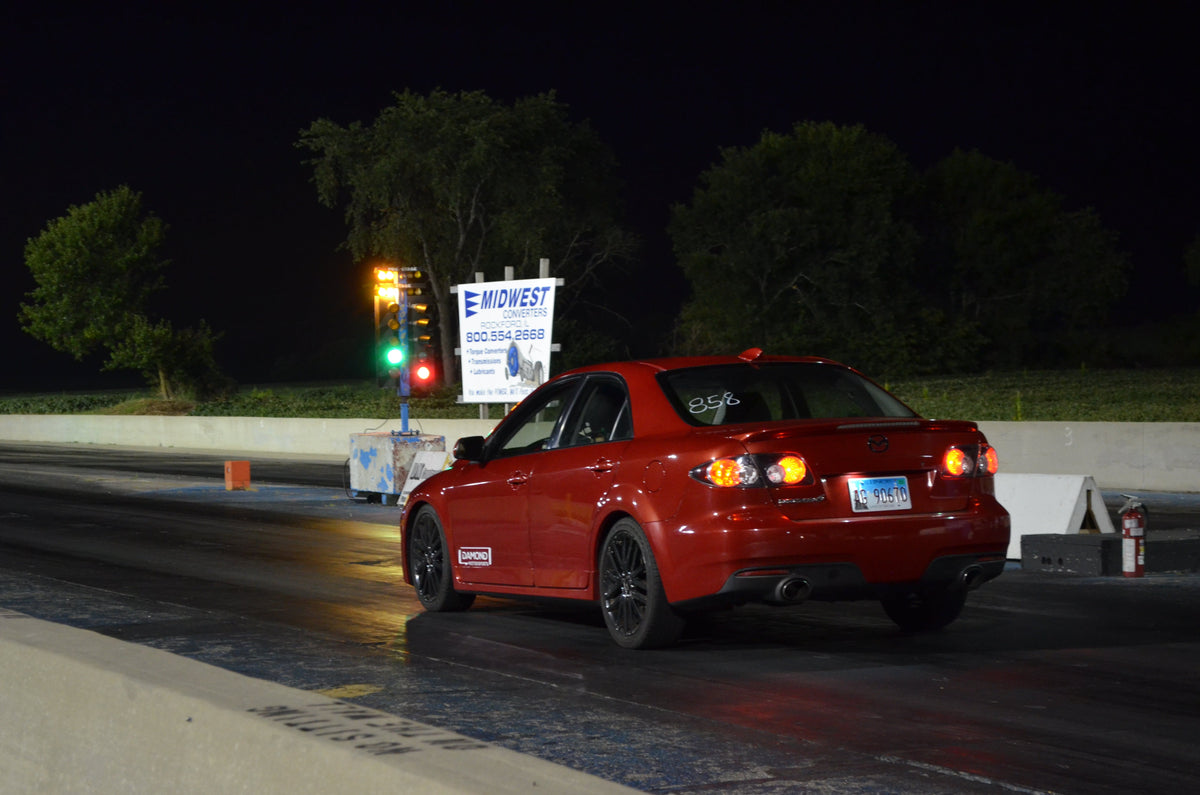 Damond Motorsports sets the K04 Mazdaspeed6 1/4 Mile Record