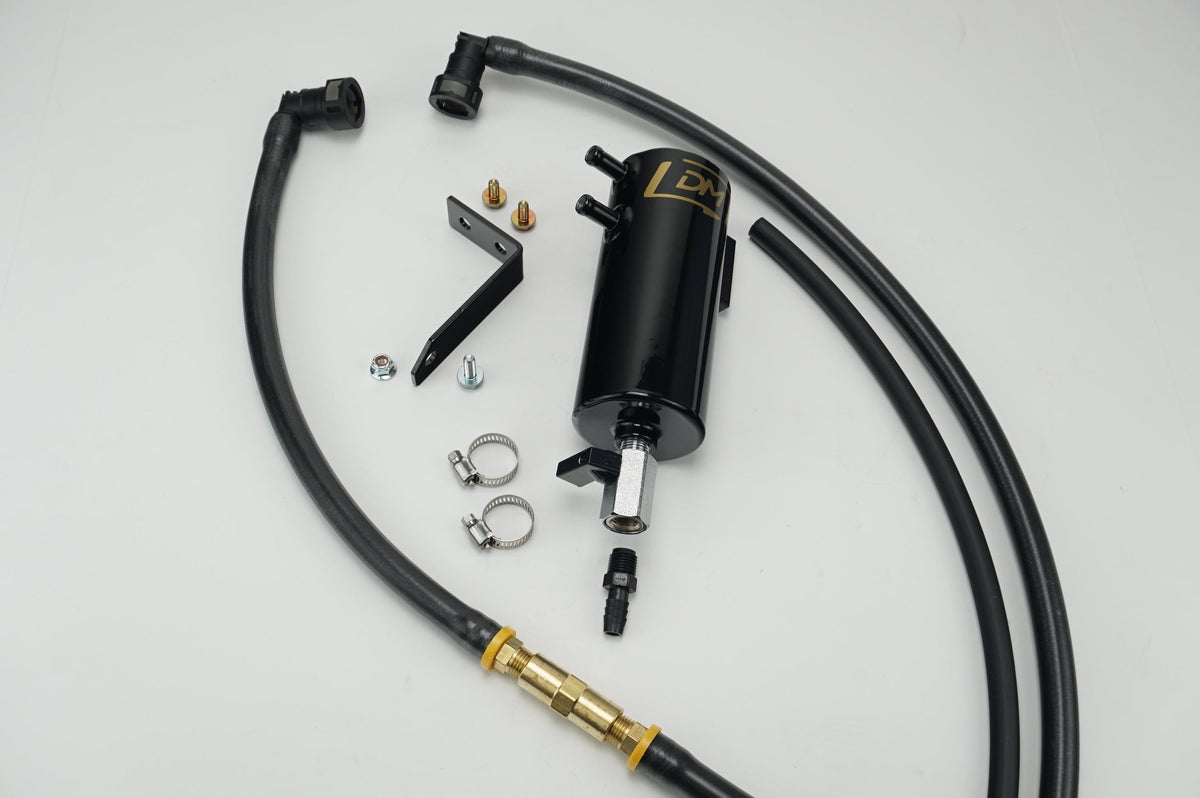 Ford Ecoboost Mustang Oil Catch Can kit | Damond Motorsports