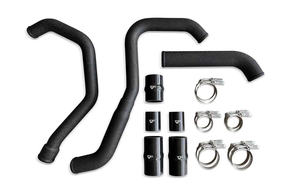 CVF Hot-side Aluminum Intercooler Piping (2021-2023 Ford F-150 2.7L Ec ...