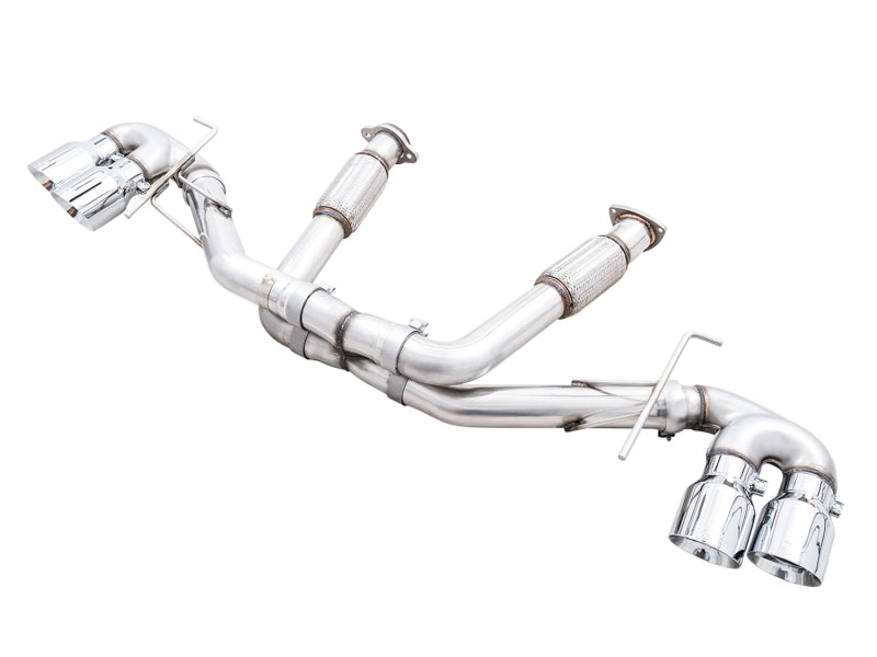 AWE Tuning 2020 Chevrolet Corvette (C8) Track Edition Exhaust - Quad ...